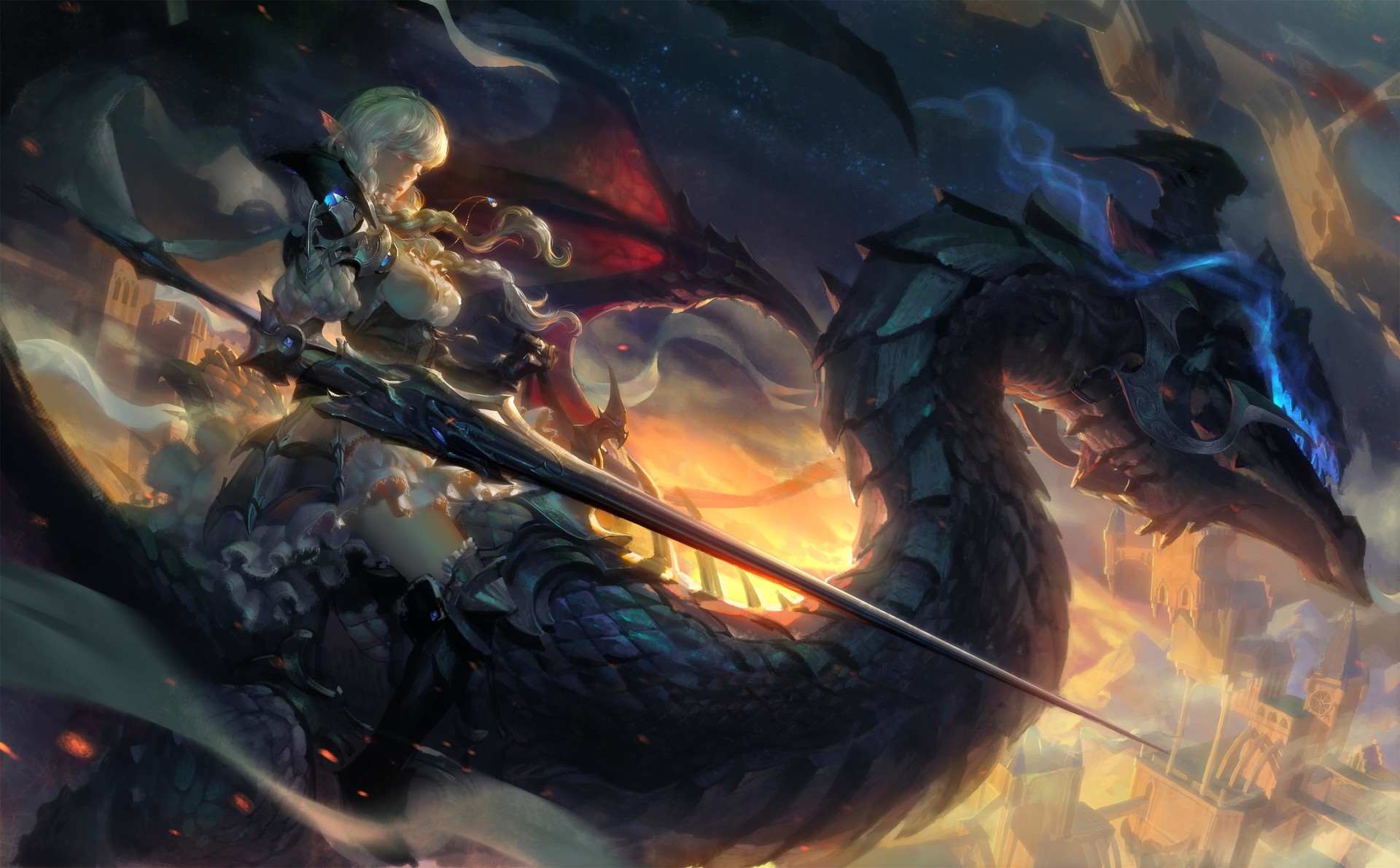 ArtStation - Dragon Knight