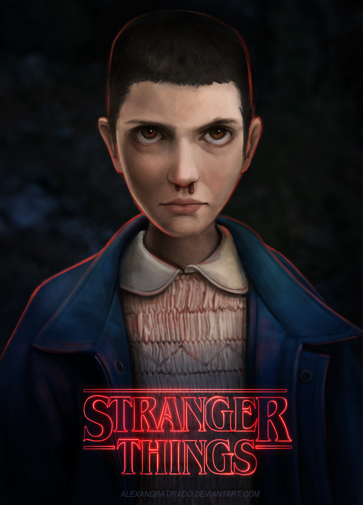 ArtStation - Eleven - Stranger Things