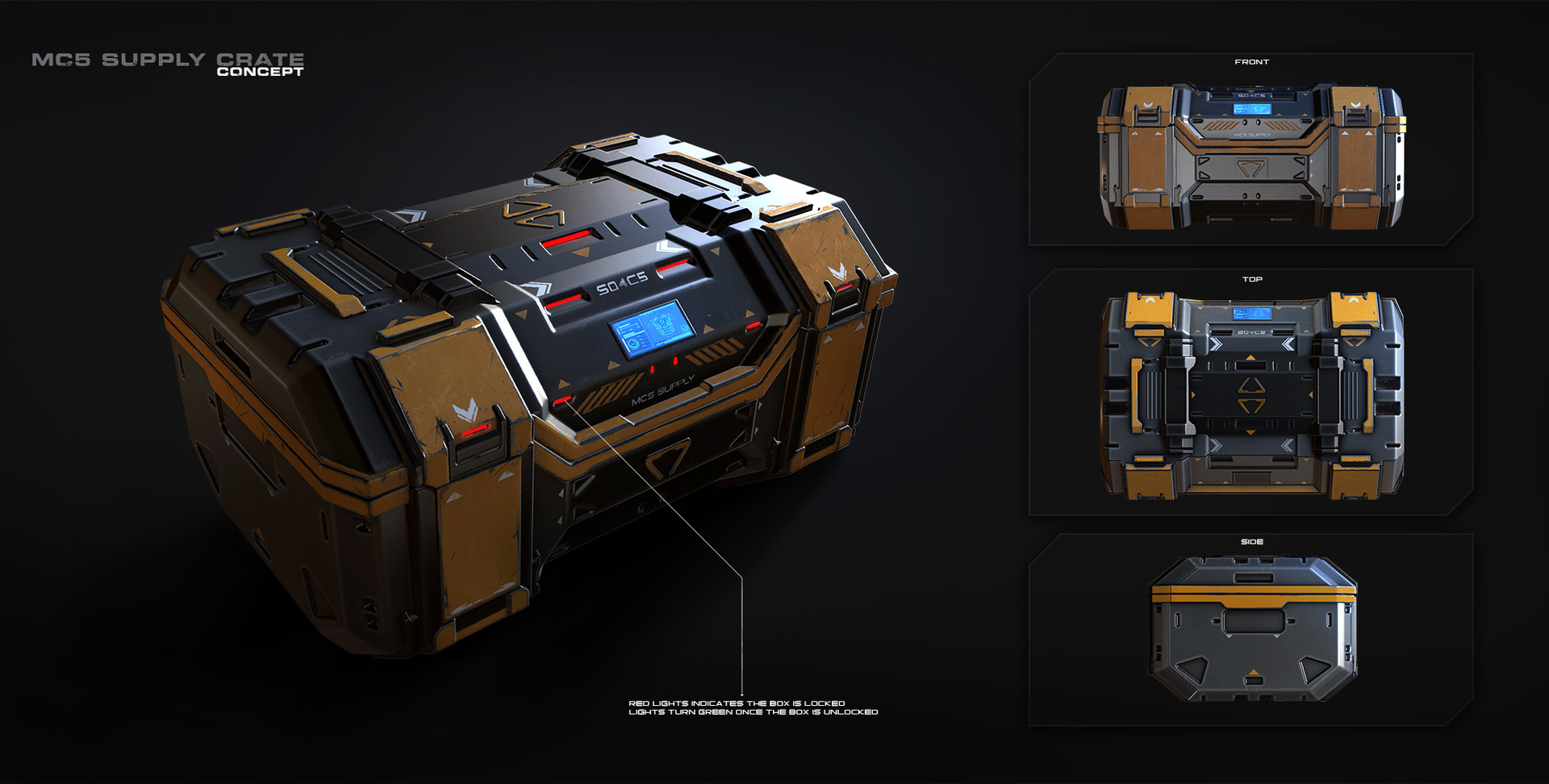 ArtStation - Crates Concepts