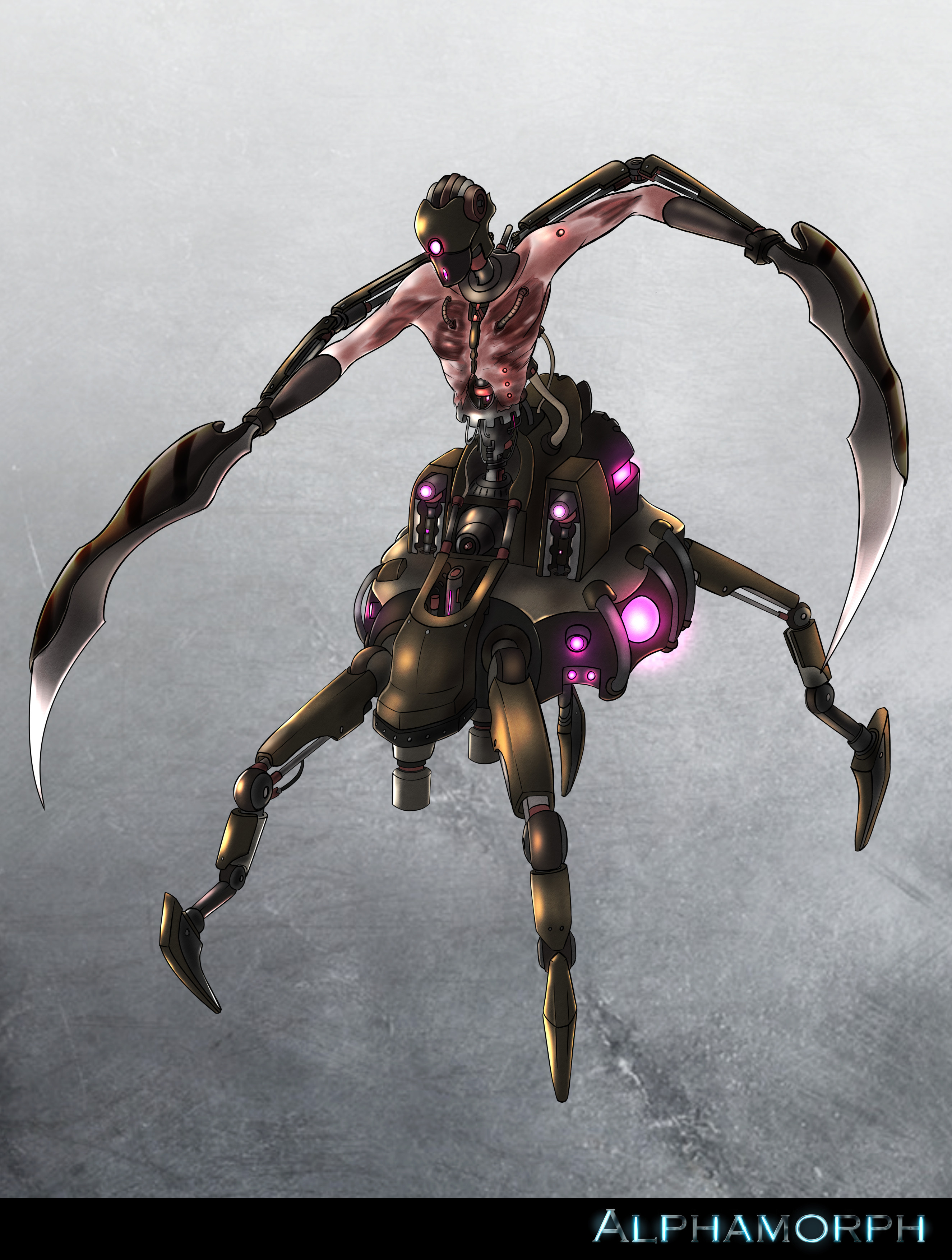 Gary Teo - Concept Art: Cyberpunk Monsters