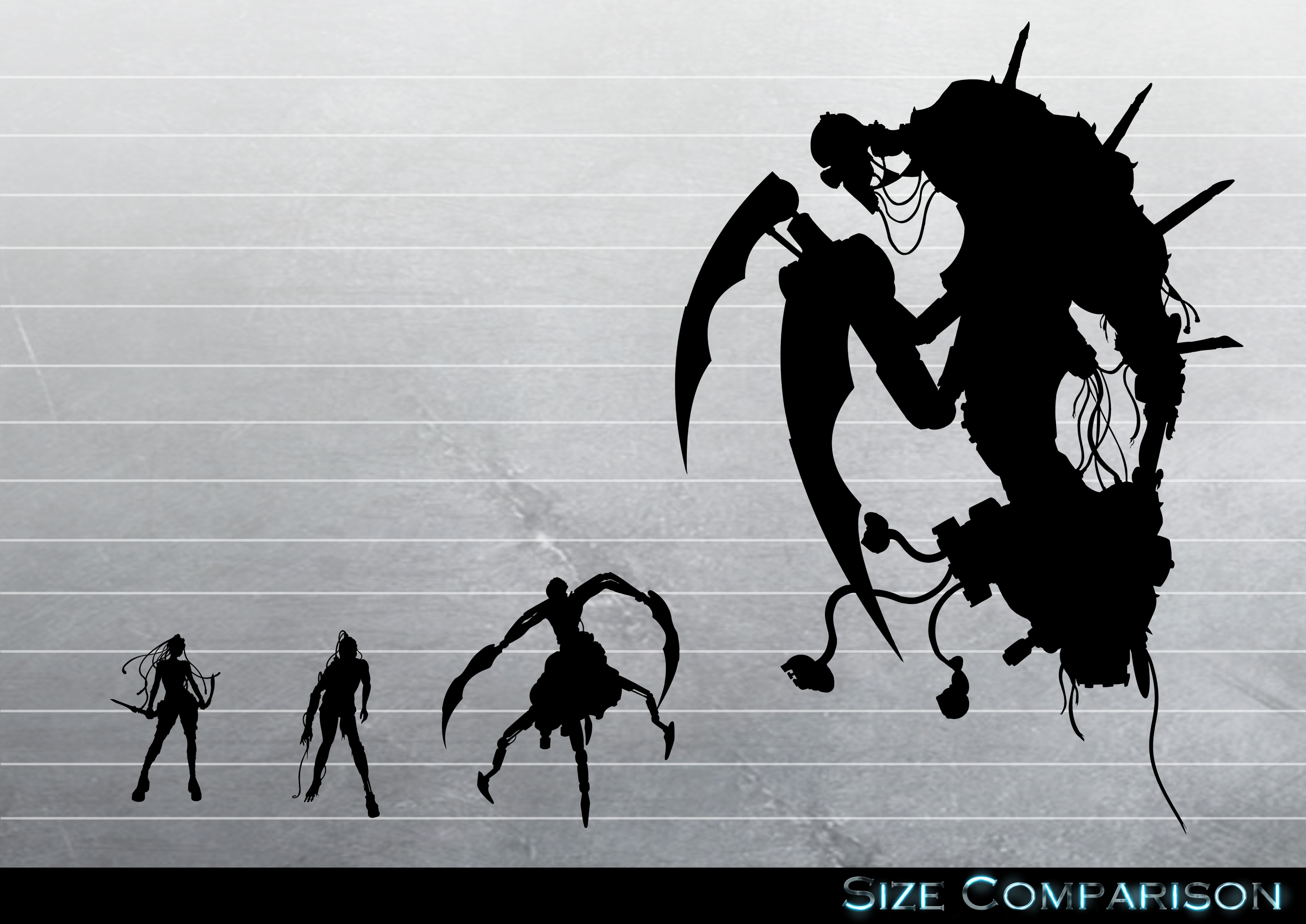 Gary Teo - Concept Art: Cyberpunk Monsters