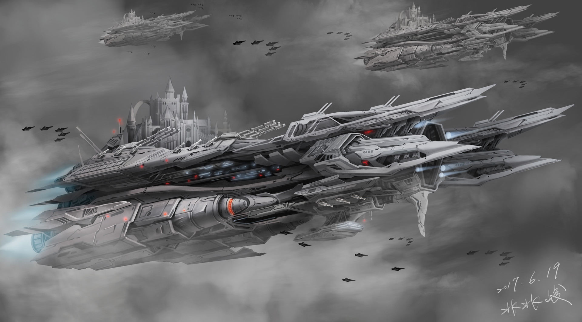 ArtStation - Gothic castle