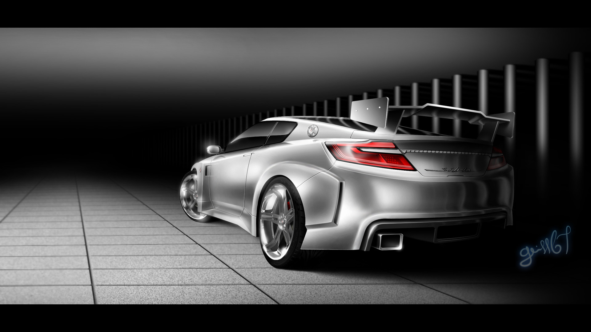 guss Theodoridis - Nissan Silvia S16 - concept design