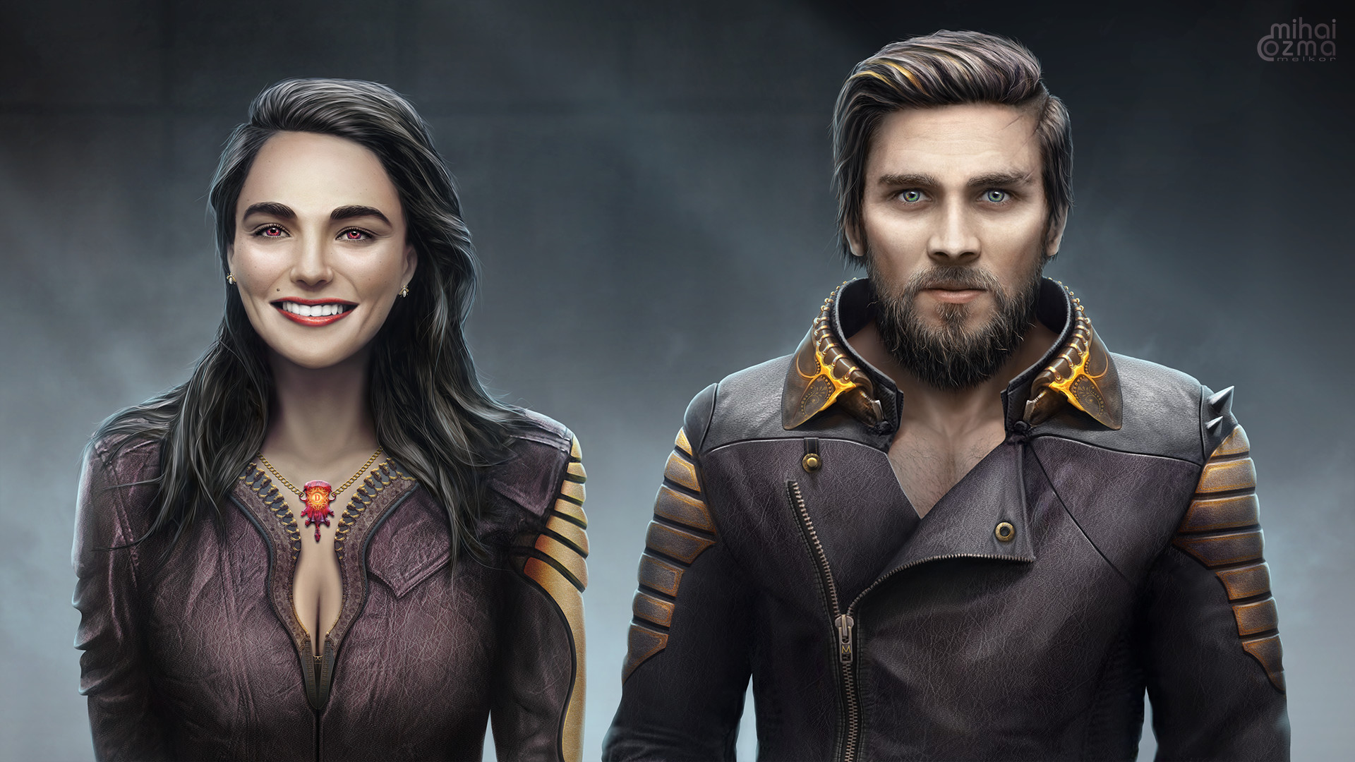 Mihai Cozma - Characters