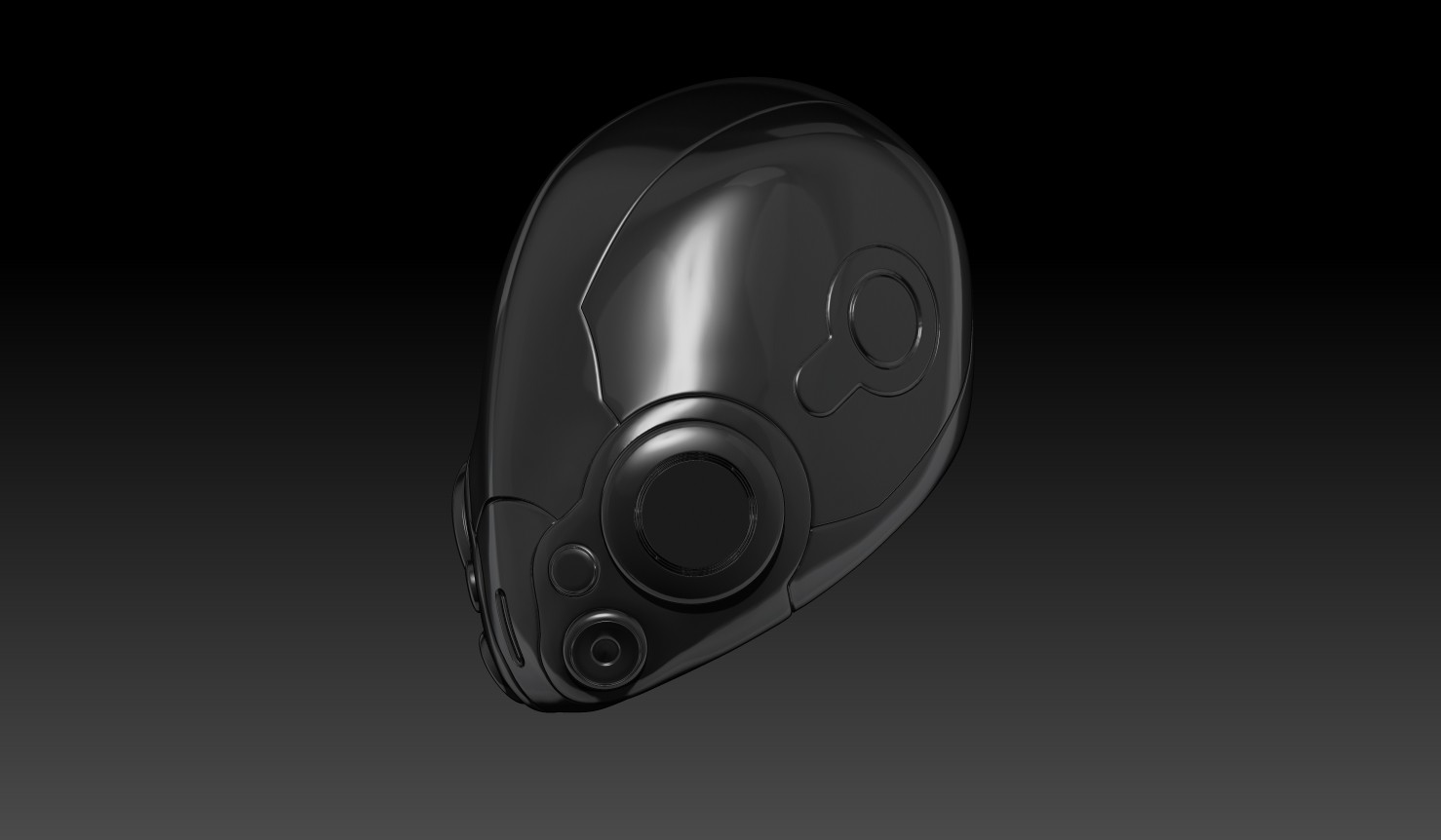 Geoff Lambertsen - Tron Legacy Black Guard Helmet