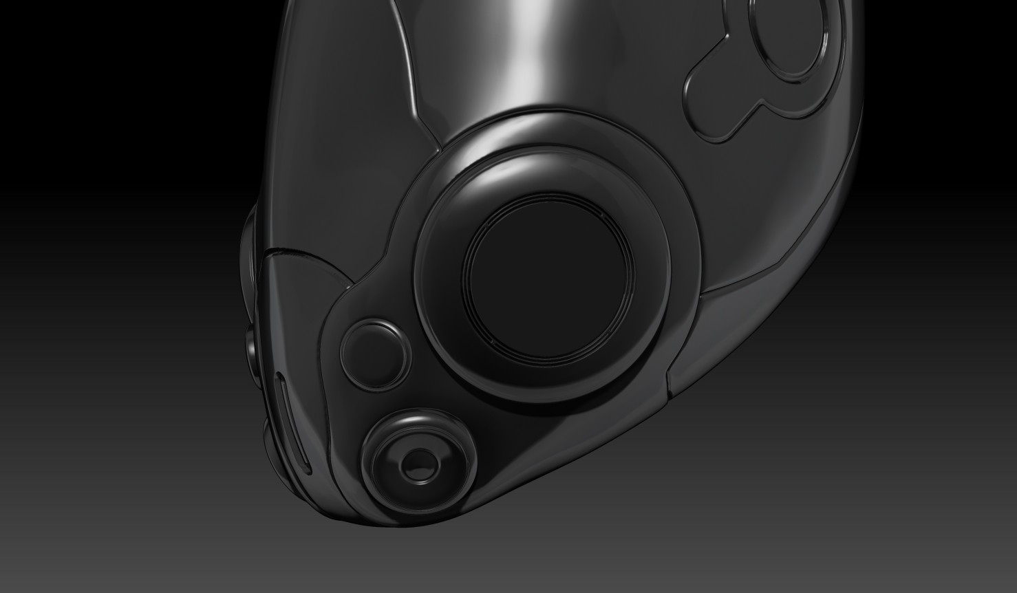 Geoff Lambertsen - Tron Legacy Black Guard Helmet