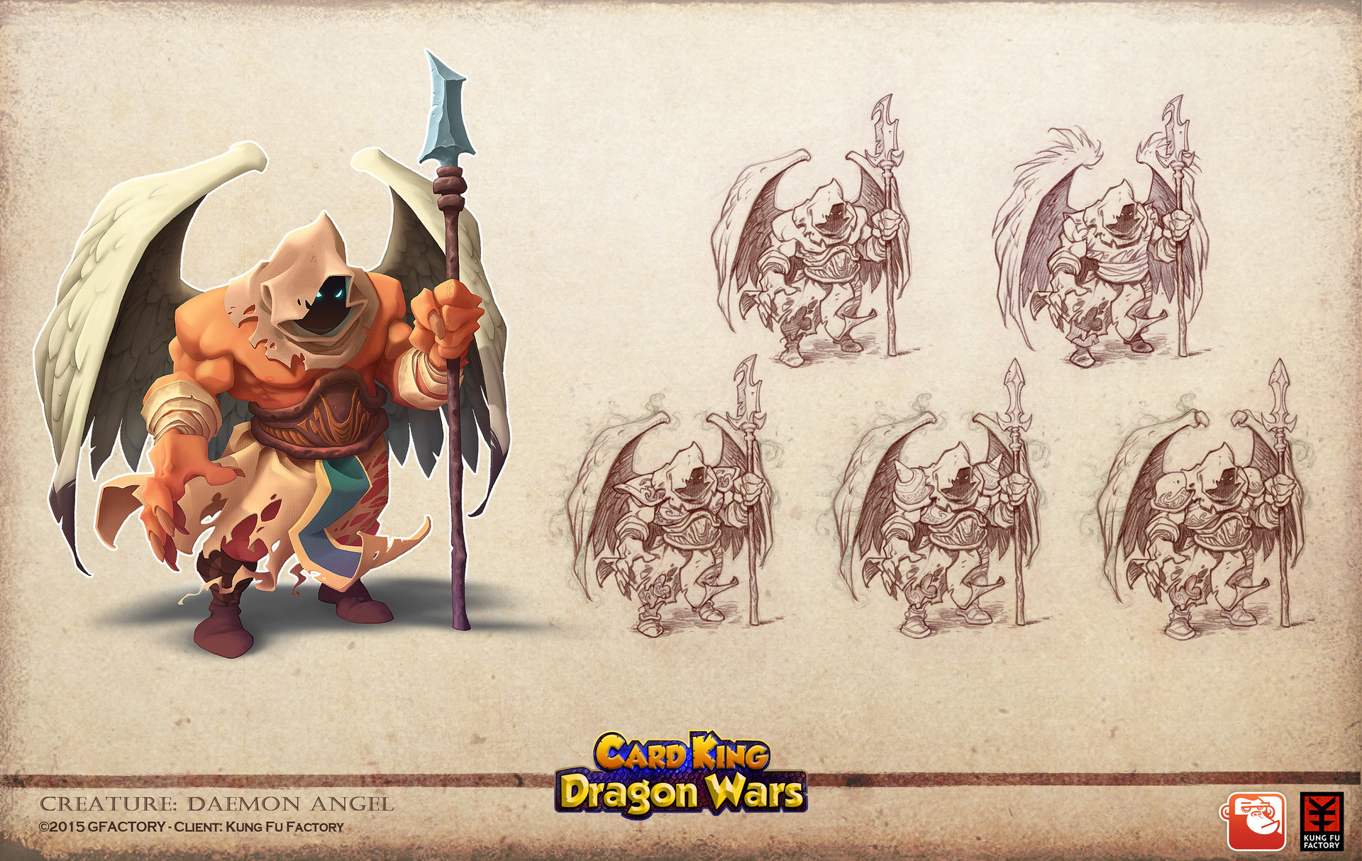 ArtStation - Card King: Dragon Wars