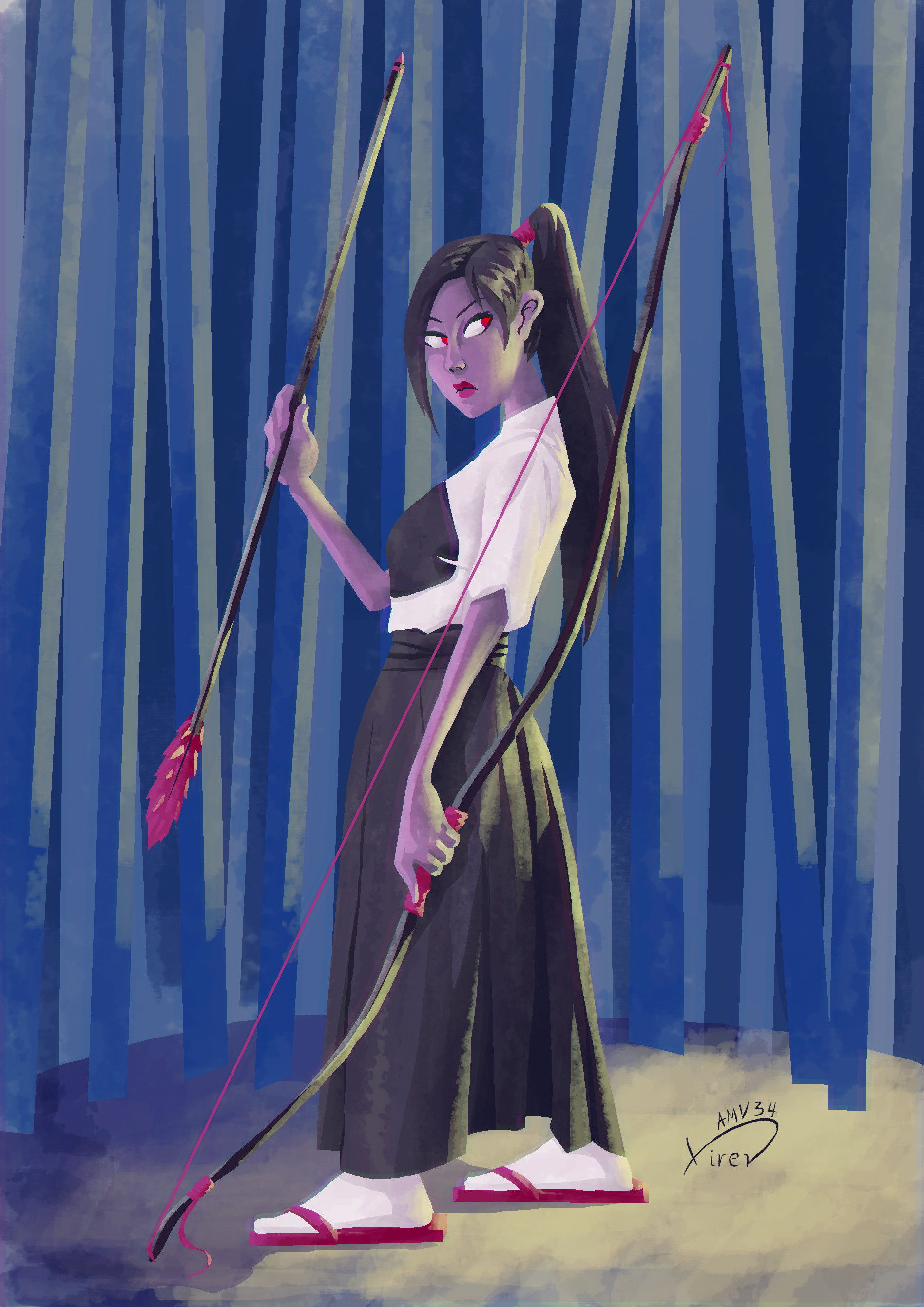 ArtStation - Demon archer