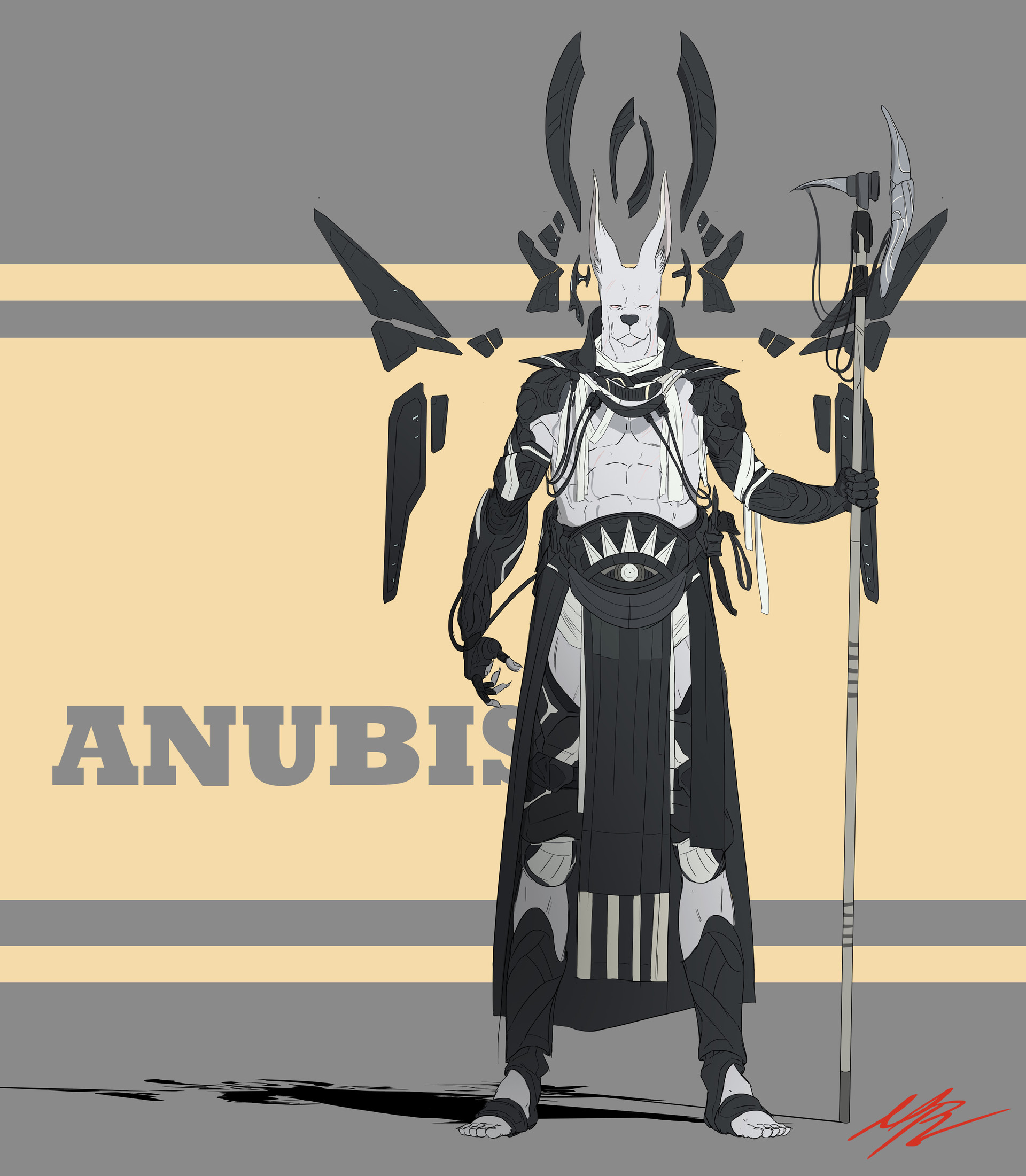 ArtStation - Anubis redesign ( second try )