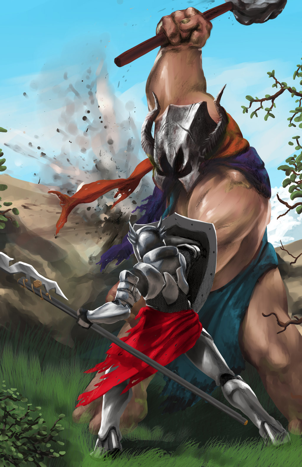 ArtStation - Ogre Fight