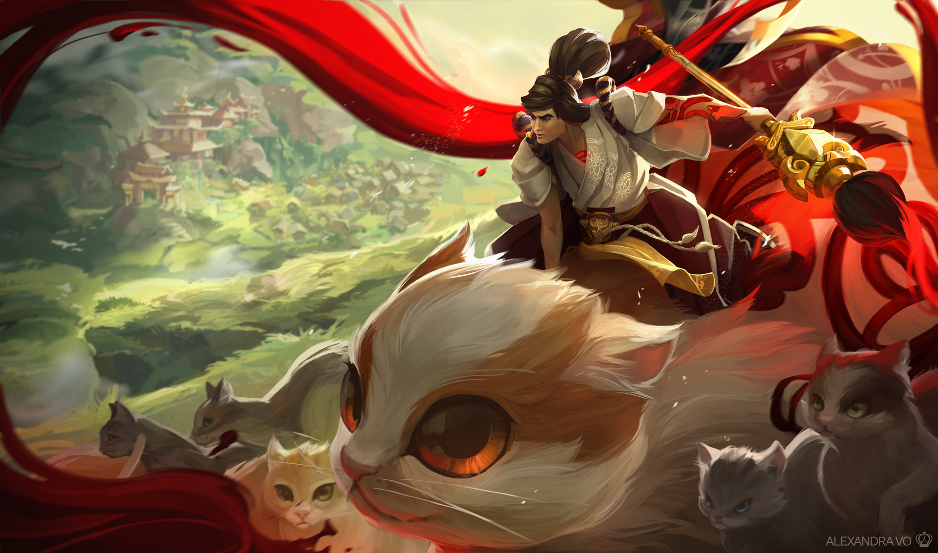 Sho: The One Who Drew Cats by Alexandra Vo (x-post r/ImaginaryArtists ...