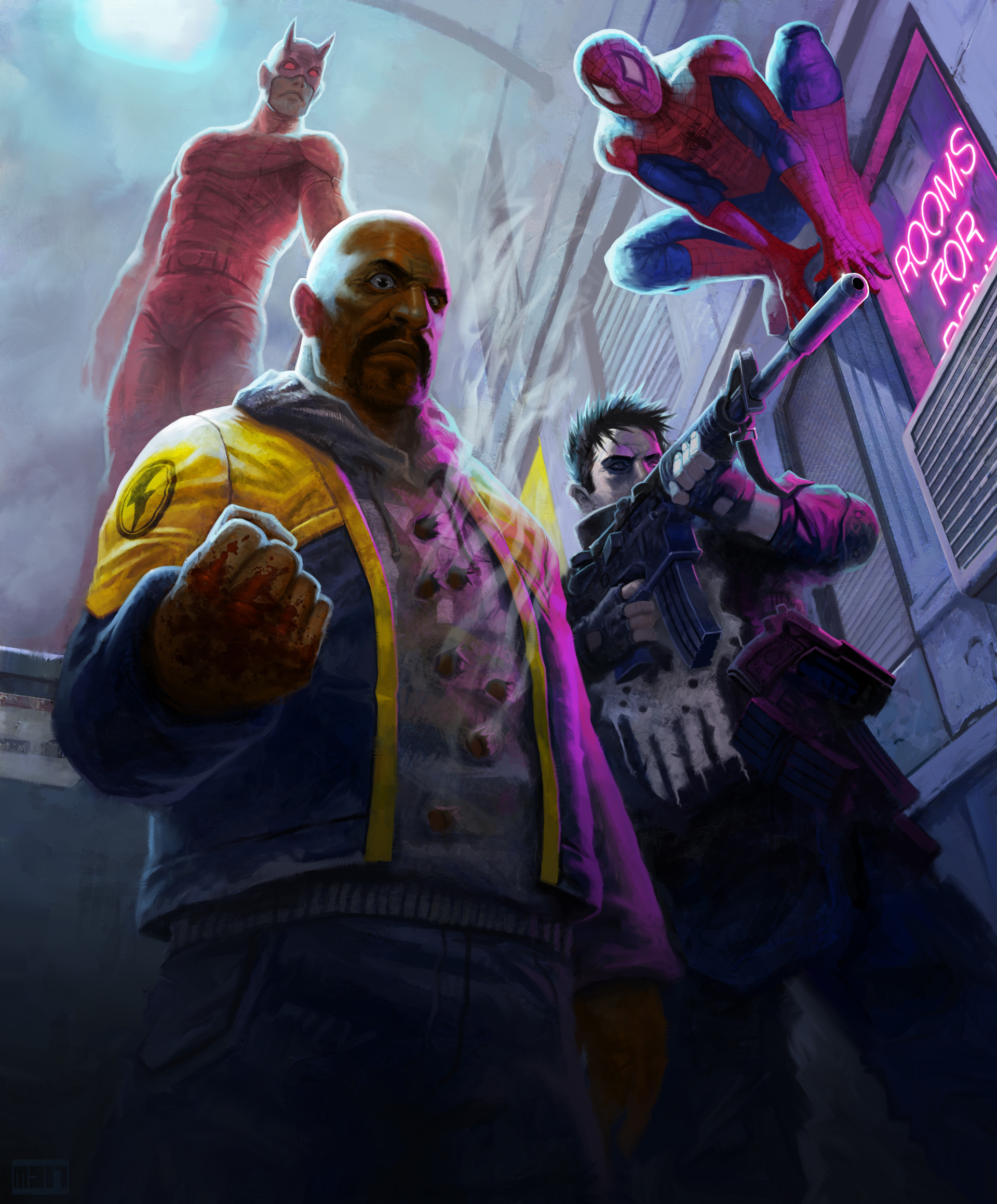 ArtStation - Marvel NYC