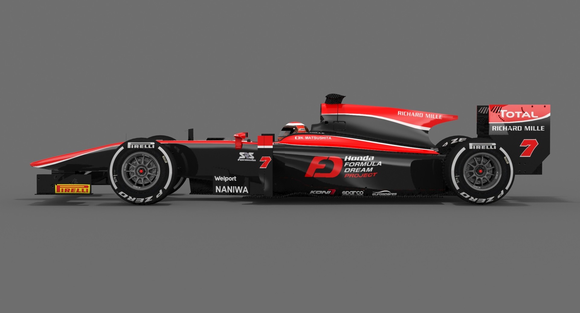 OpticalDreamSoft - ART Grand Prix Formula 2 Season 2017 3D model