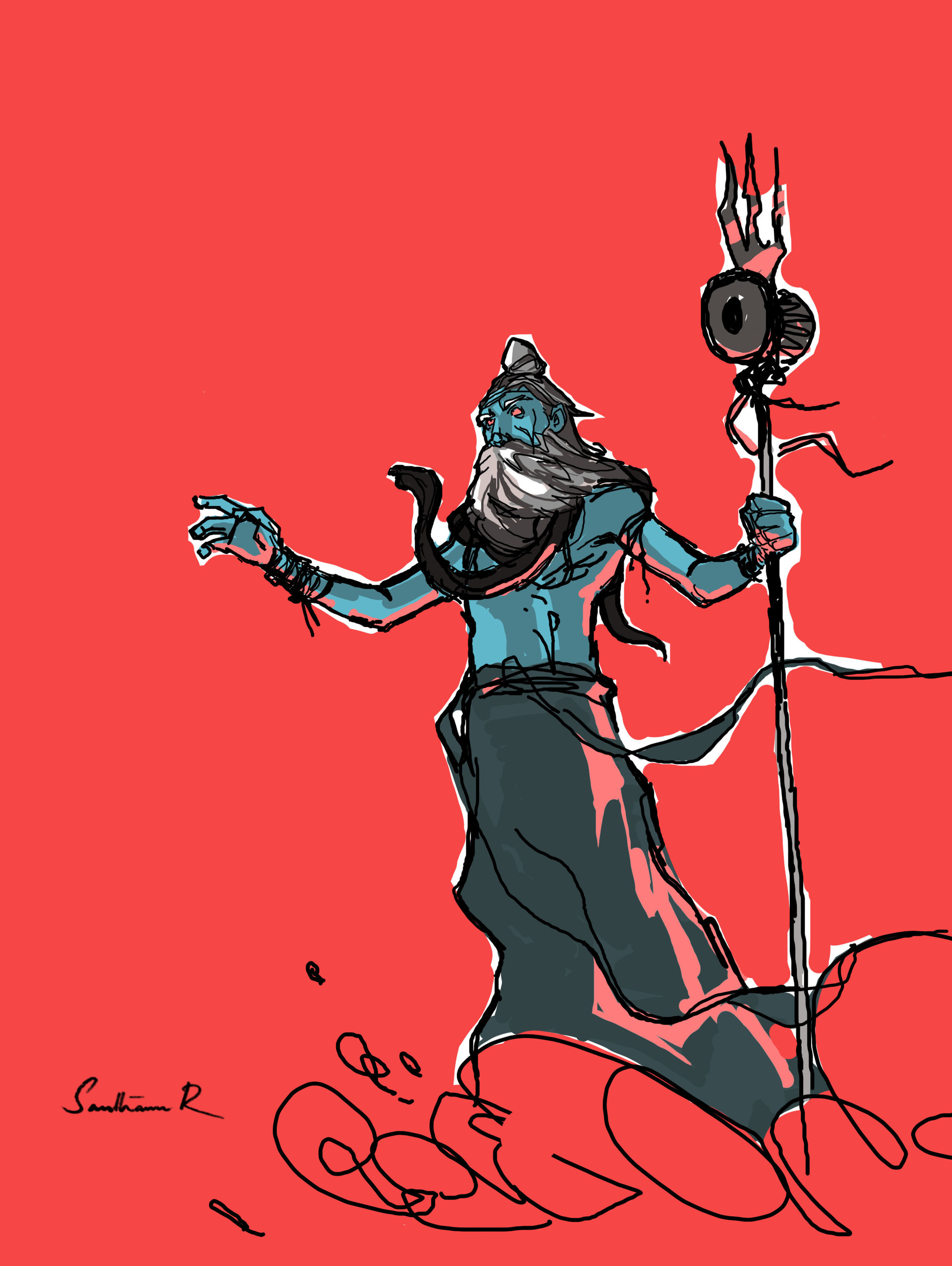 ArtStation - Lord Shiva