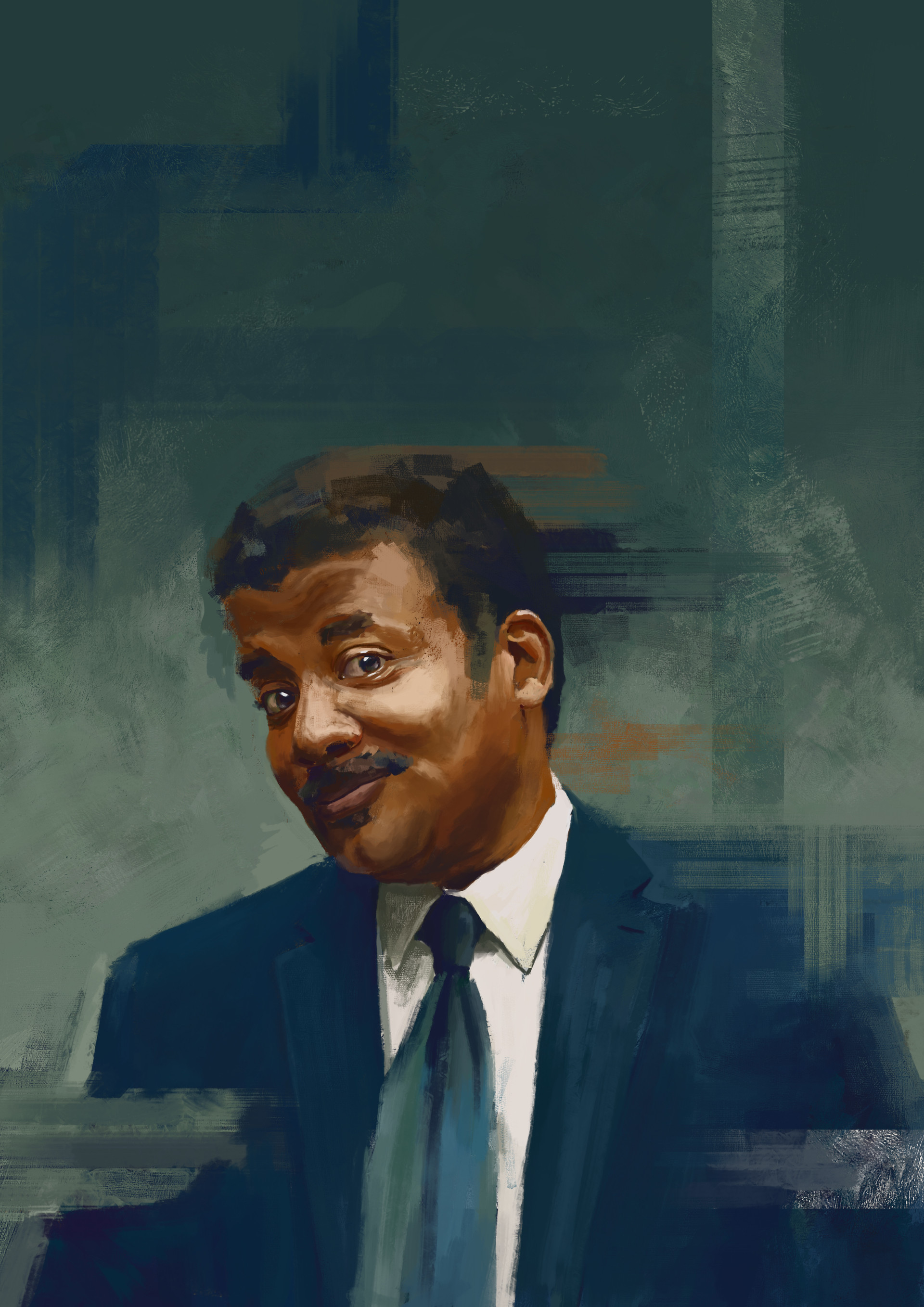 ArtStation - Neil deGrasse Tyson (Study)