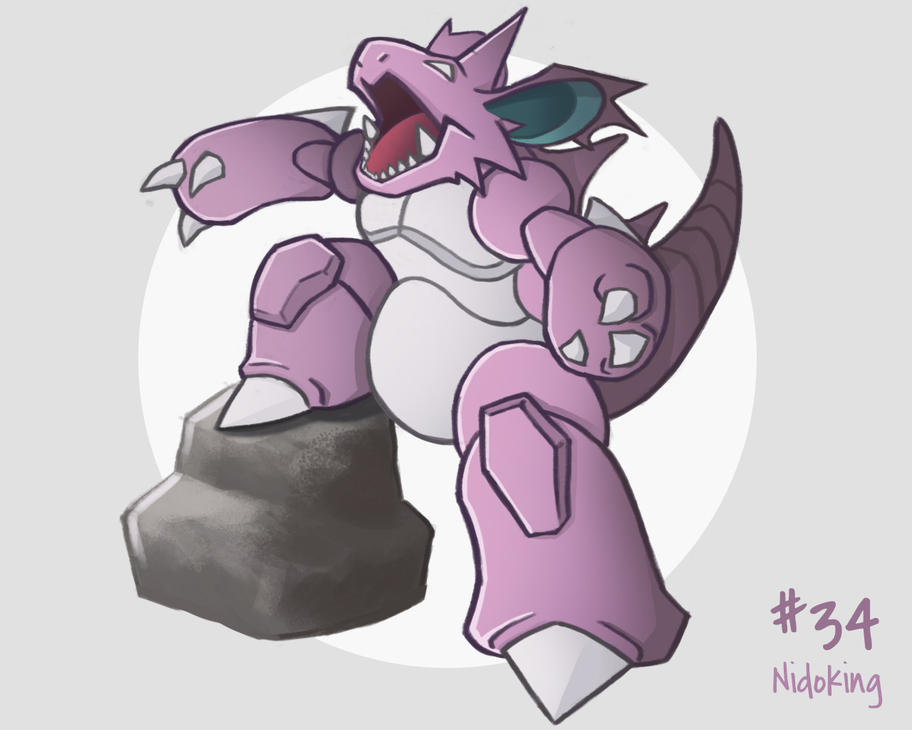 Pokemon Mega Nidoking