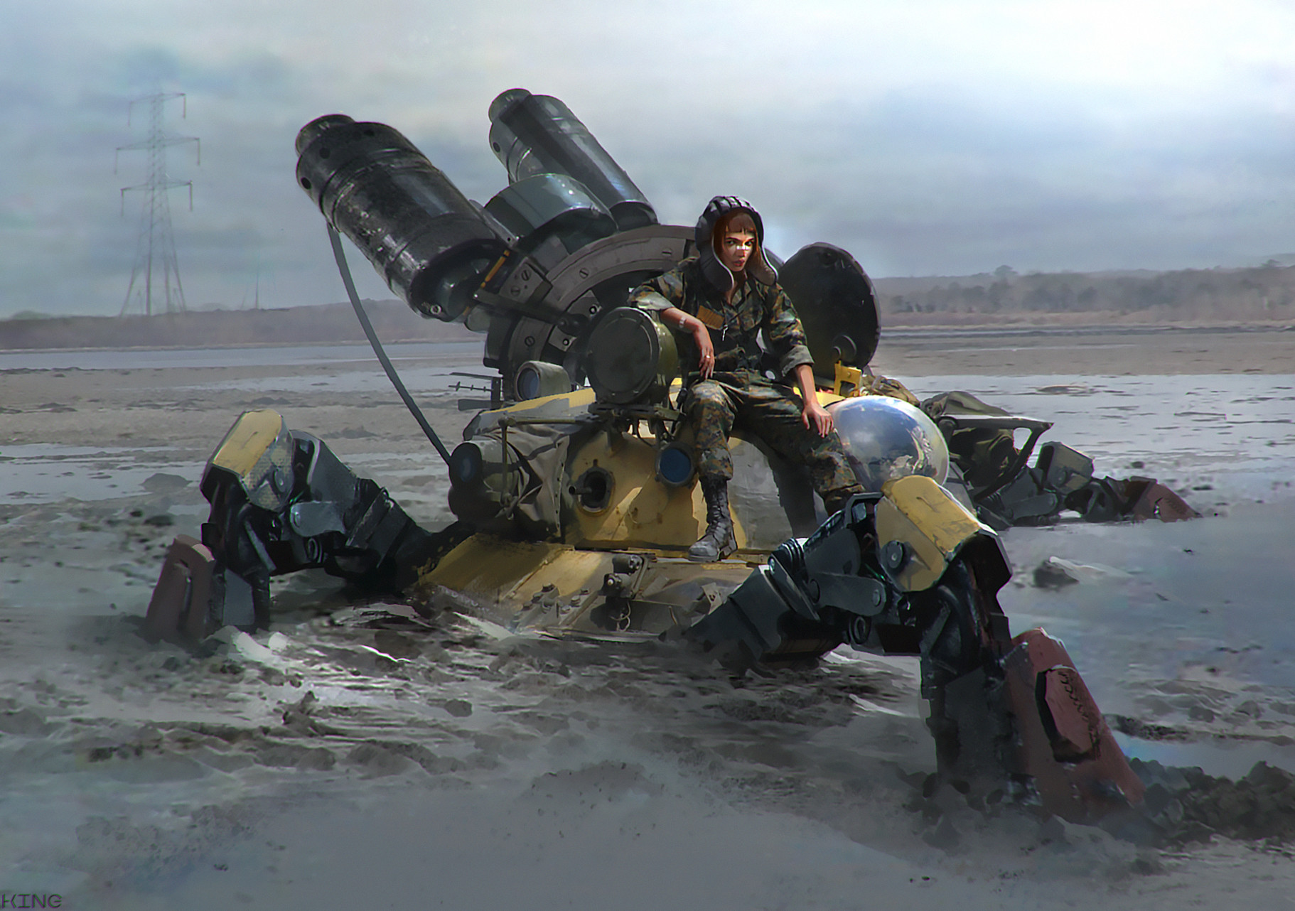 ArtStation - Mud Flats