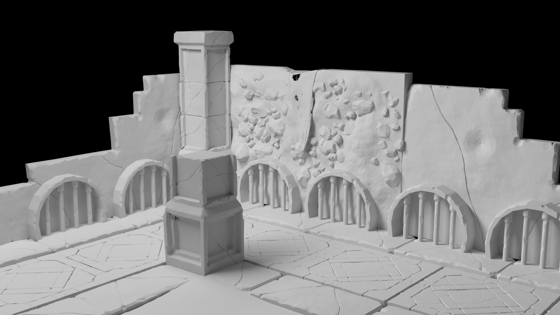 ArtStation - Stylized scene