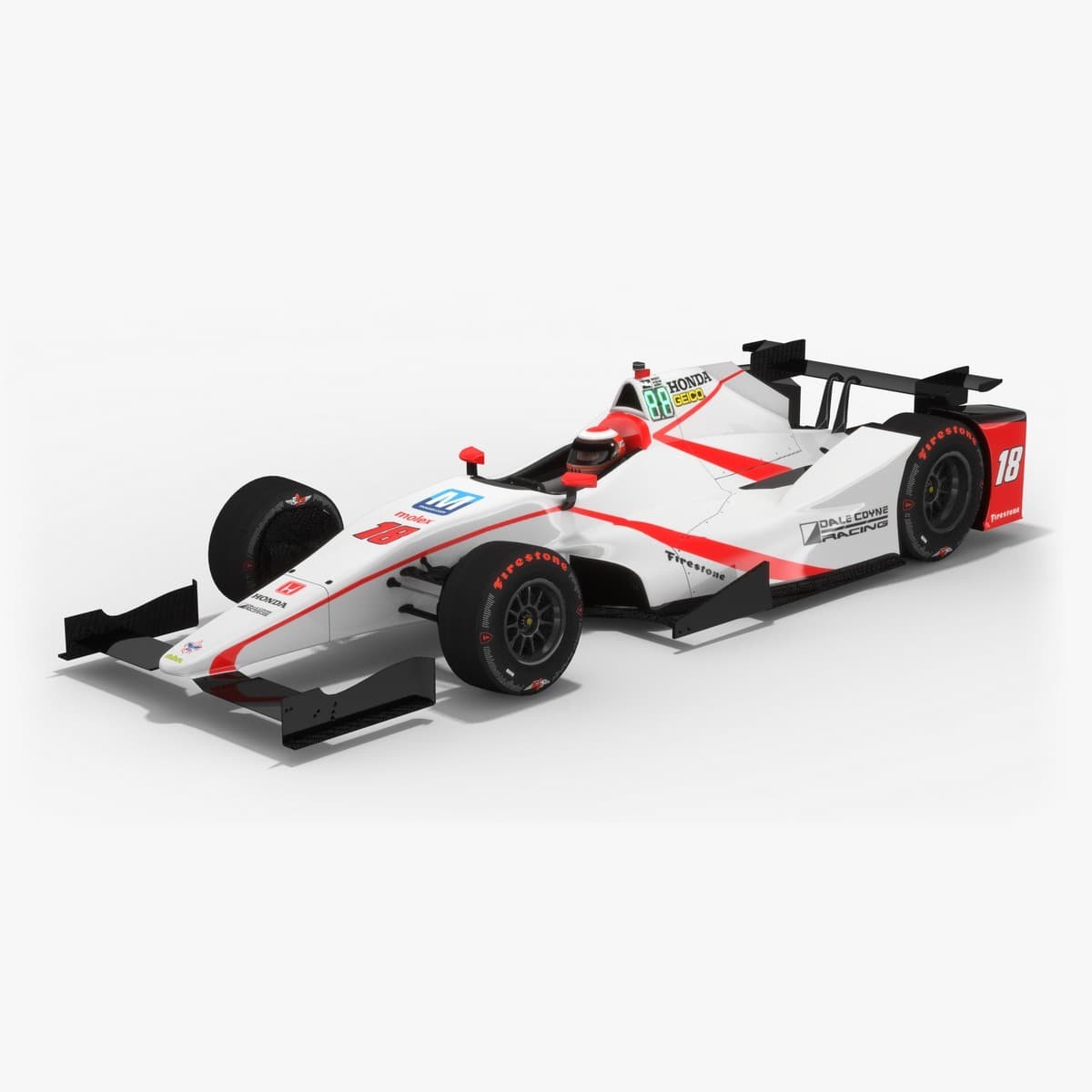 ArtStation - Dale Coyne Racing Sebastien Bourdais Indycar Season 2017 ...