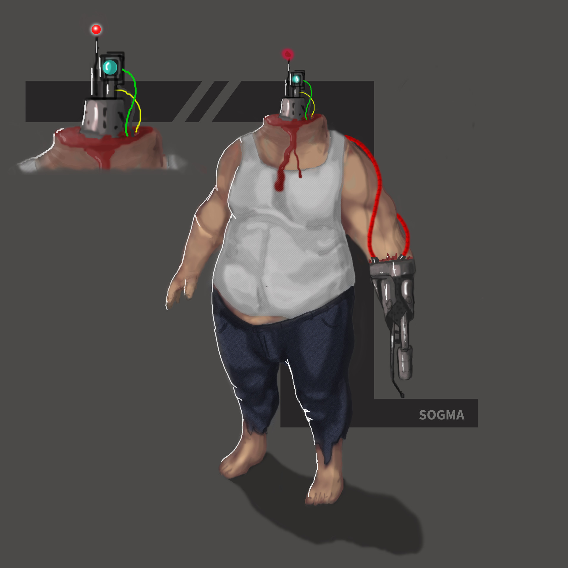 ArtStation - enemy concept art