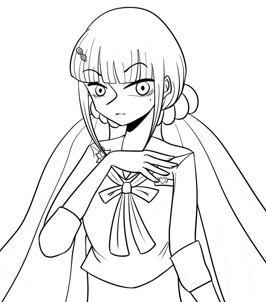 danganronpa v3 coloring pages