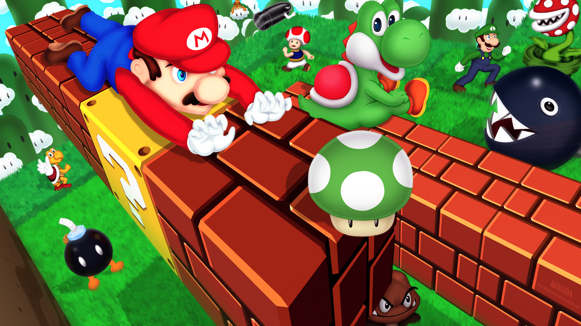 ArtStation - Mario Fanart