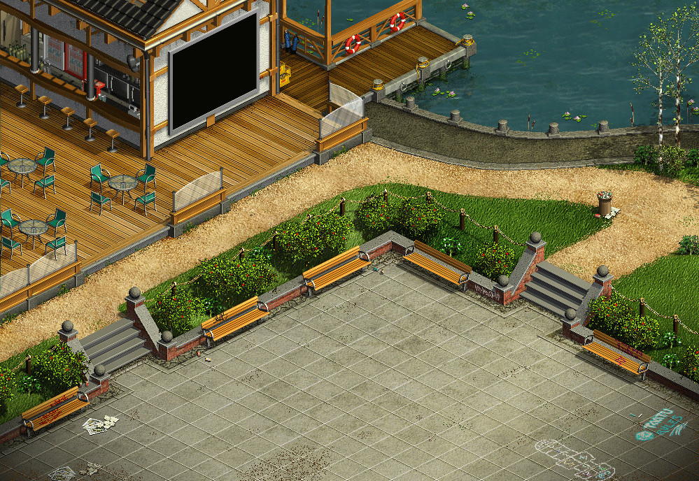 ArtStation - Pixel art - Square level (2009)