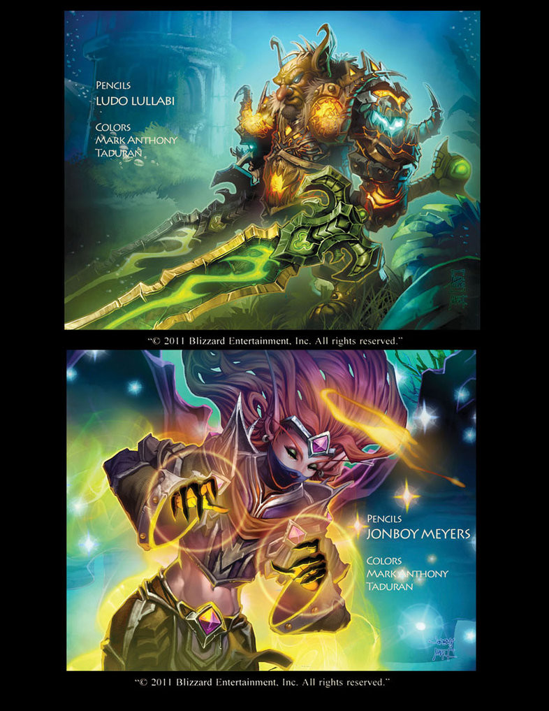 Mark Anthony Taduran - Blizzard's World of Warcraft Card Art by Jonboy ...