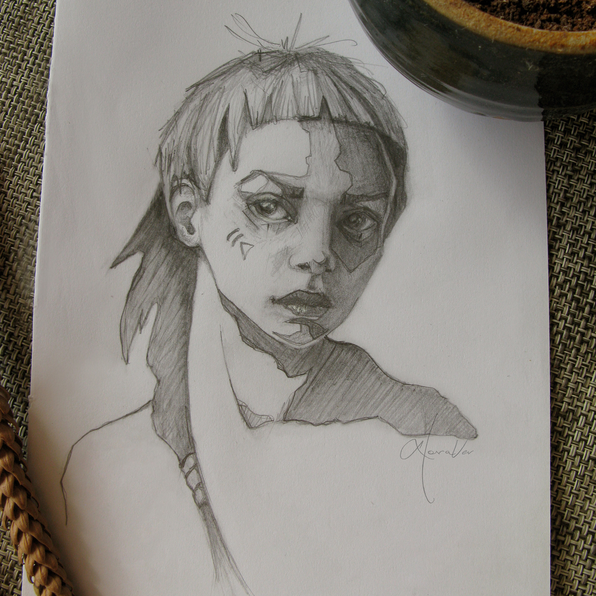 ArtStation - 2B pencil