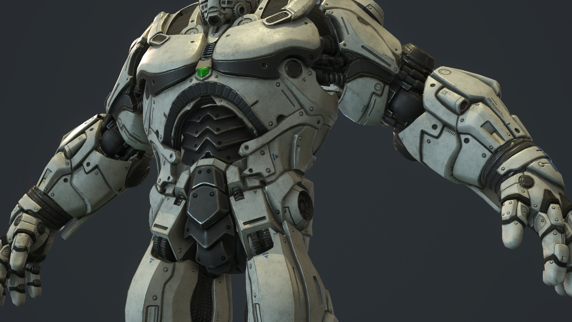 Rodrigo Rosseeuw - Scifi Armor (comission)