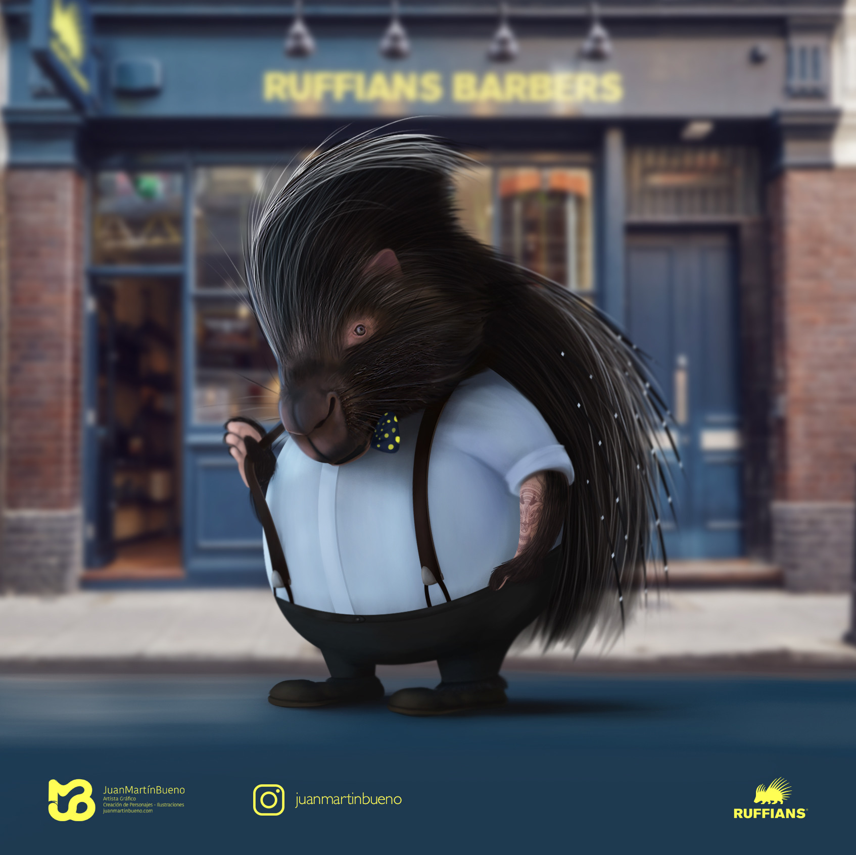 ArtStation - Ruffians Porcupine