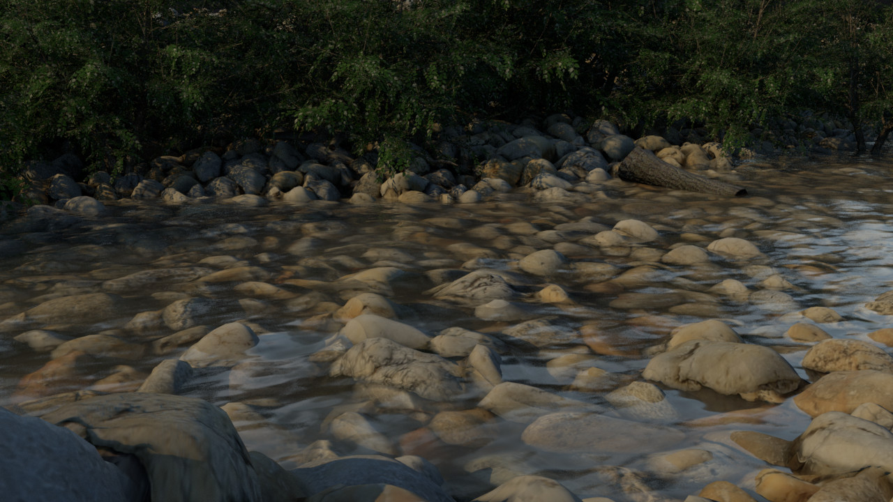 ArtStation - river time lapse