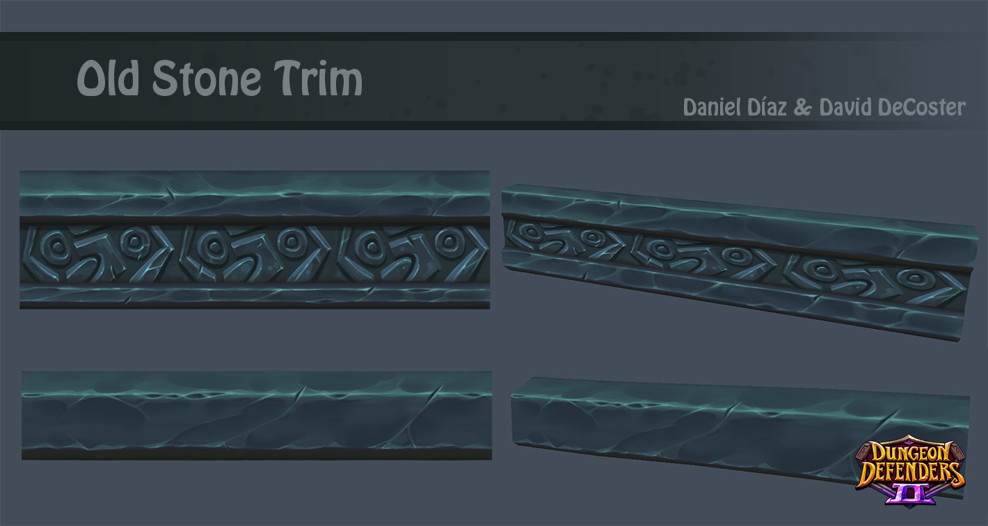 Daniel Diaz - Stylized Trim Textures