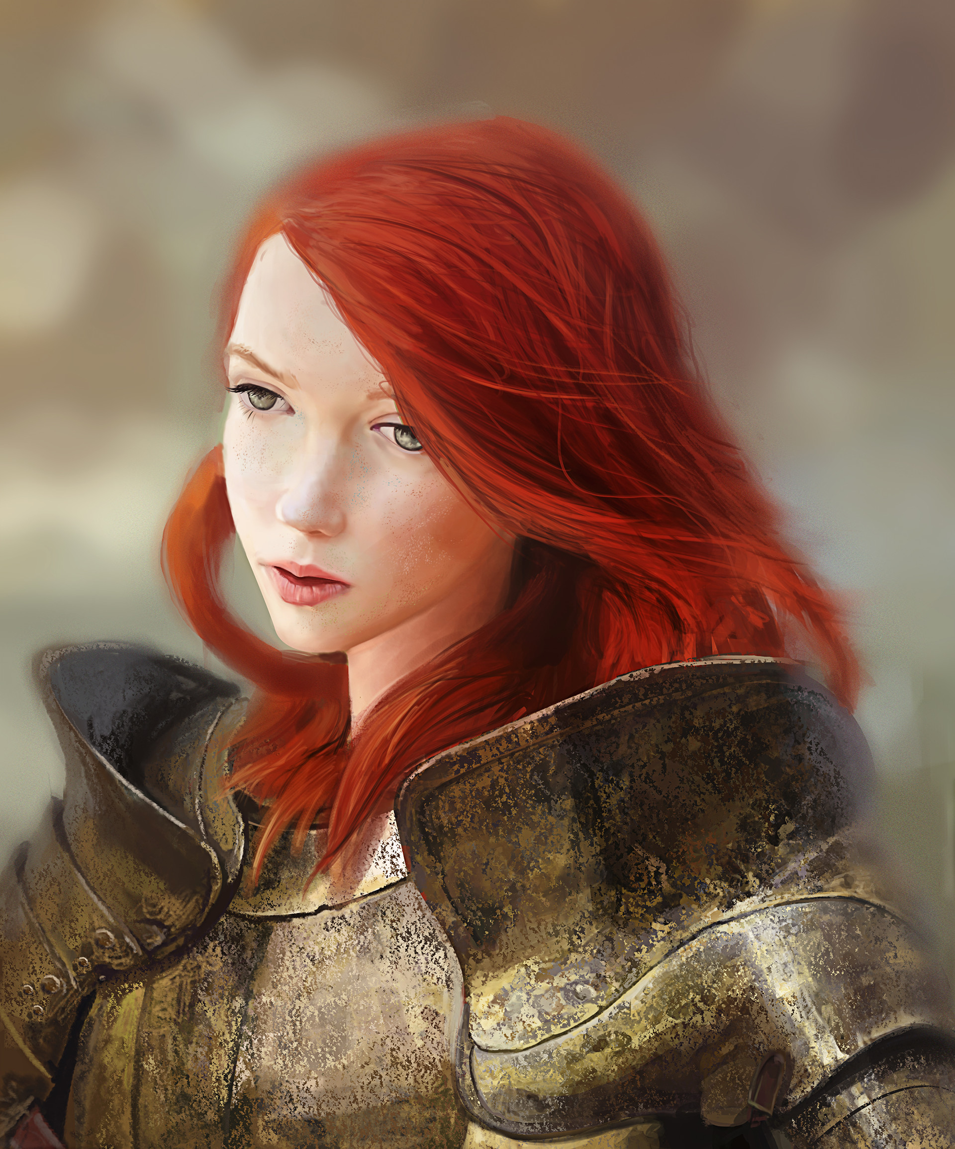 ArtStation - female warrior