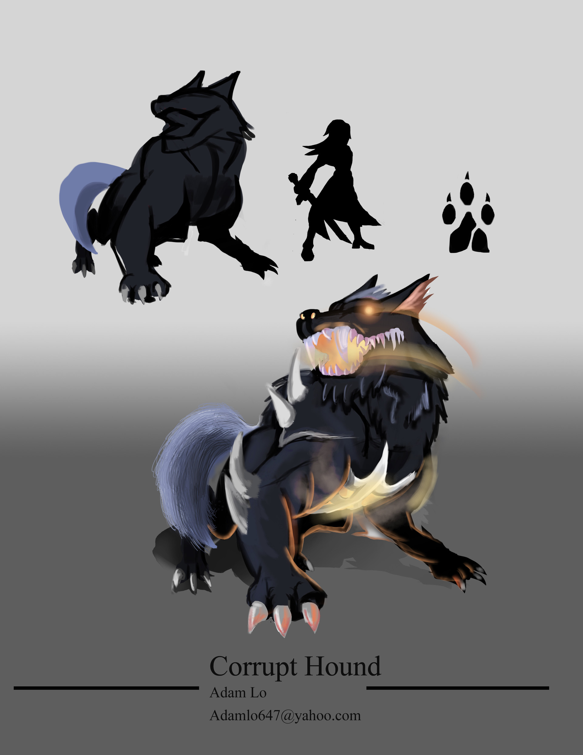 ArtStation - corrupted hound