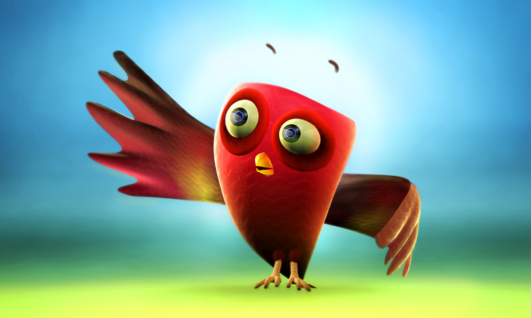 ArtStation - Owl (cartoon)