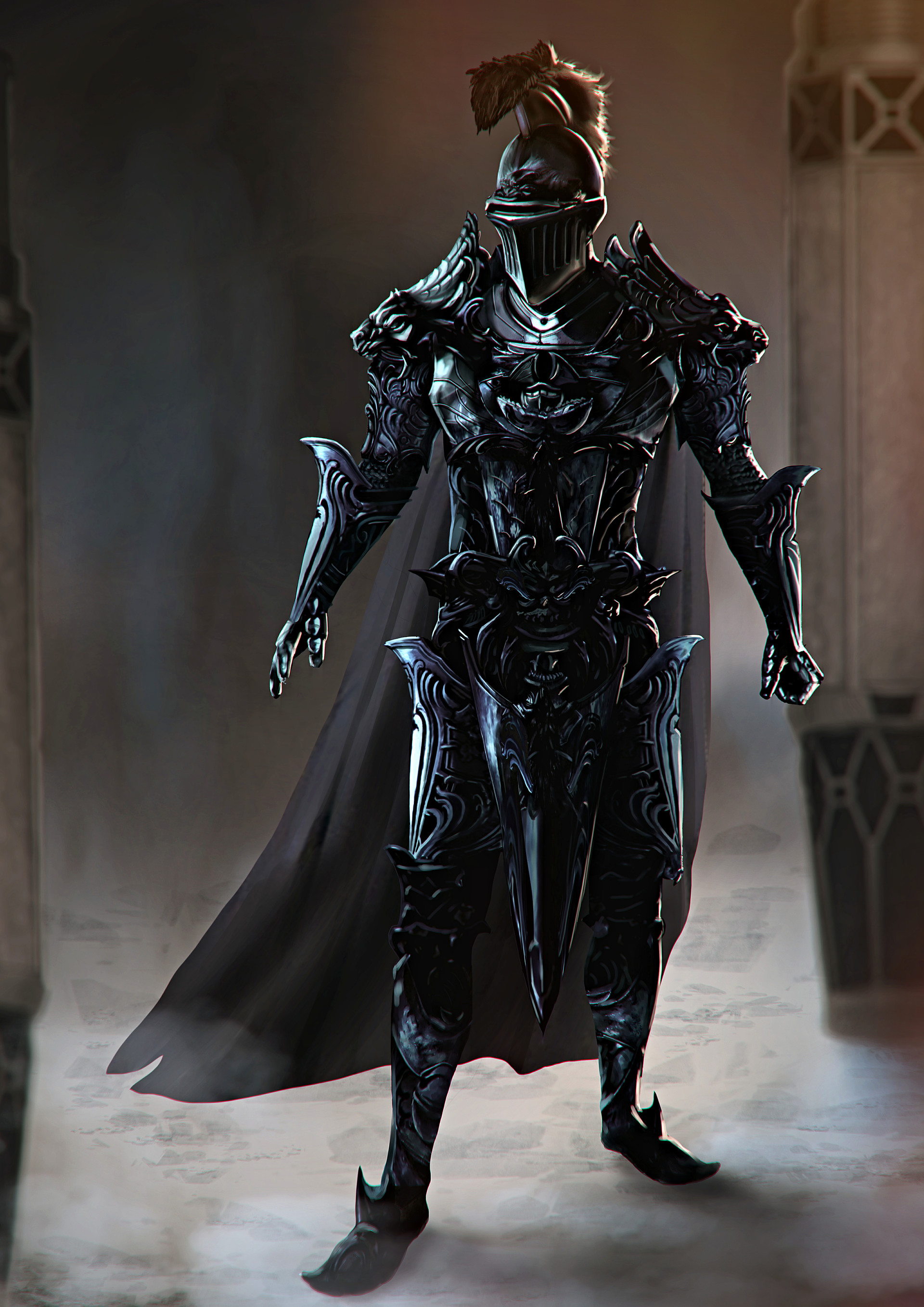 ArtStation - DARK KNIGTH CHARACTER