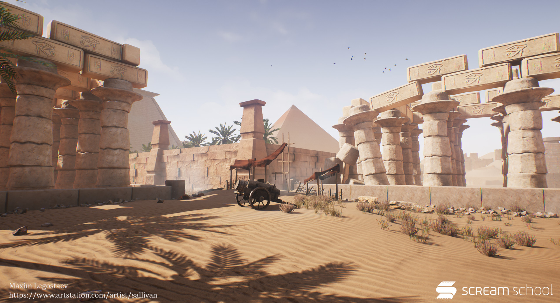 ArtStation - Egypt. Environment.