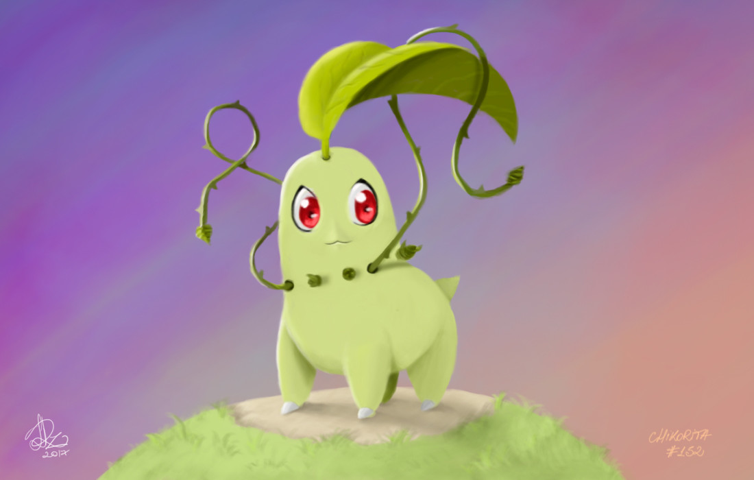 ArtStation - 152 - Chikorita