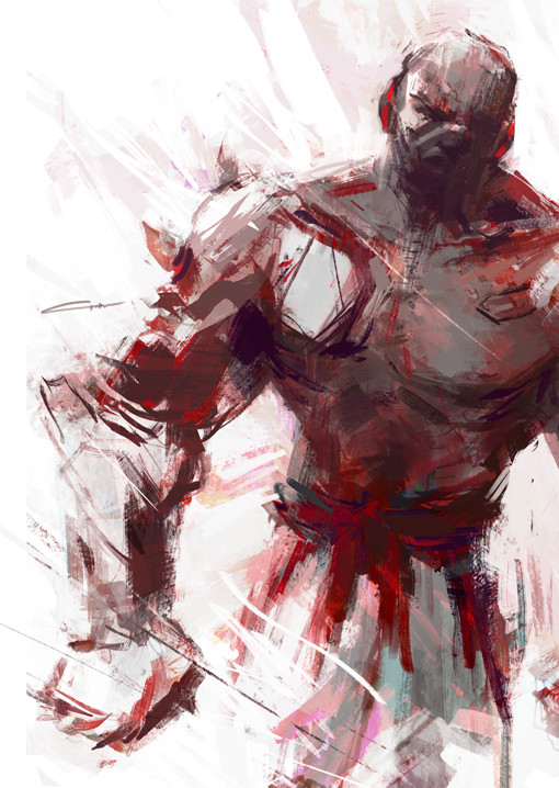 how to draw doomfist overwatch