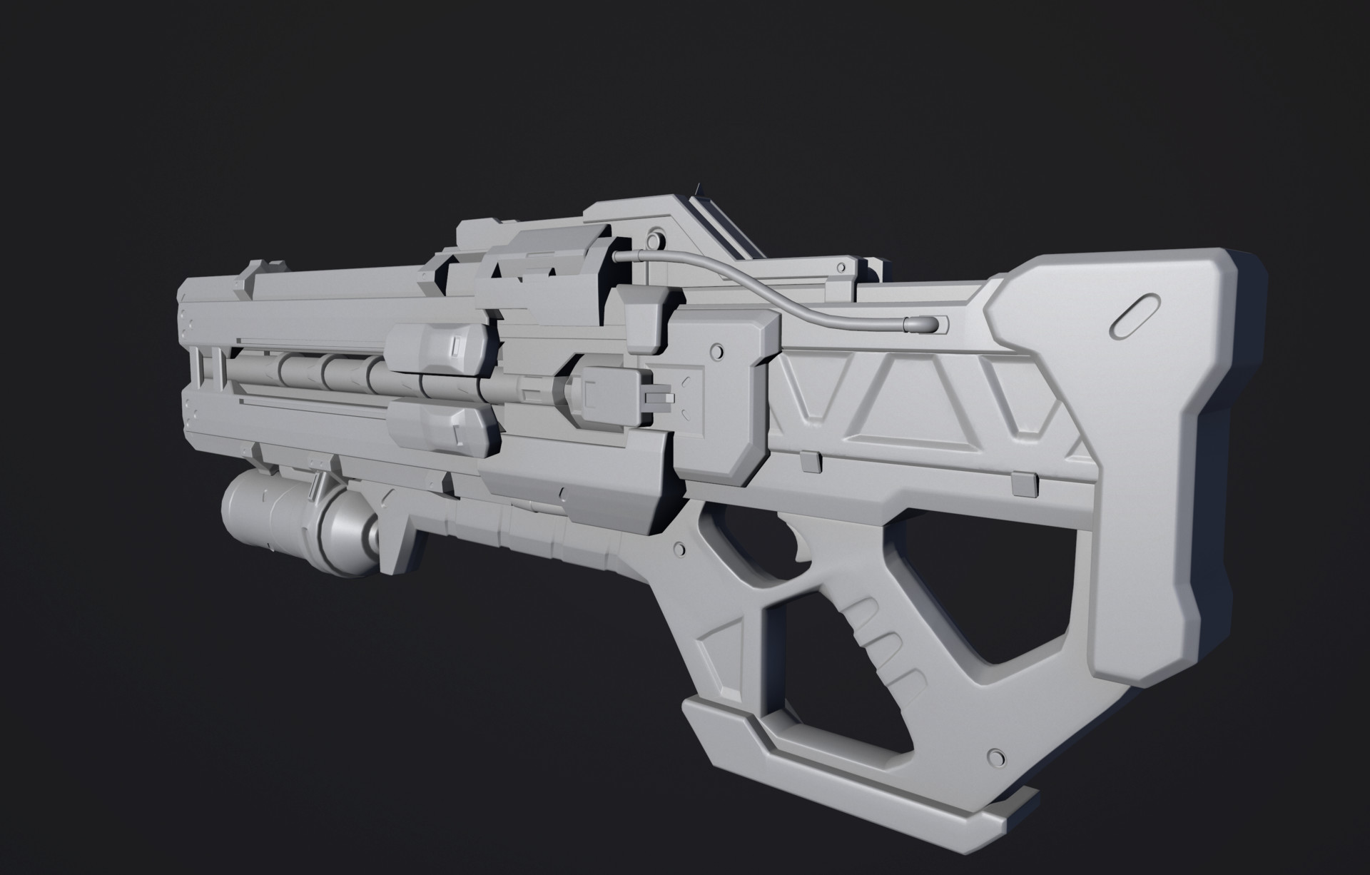 Jessie Moss - Overwatch Fan-Art - Soldier 76 Pulse Rifle