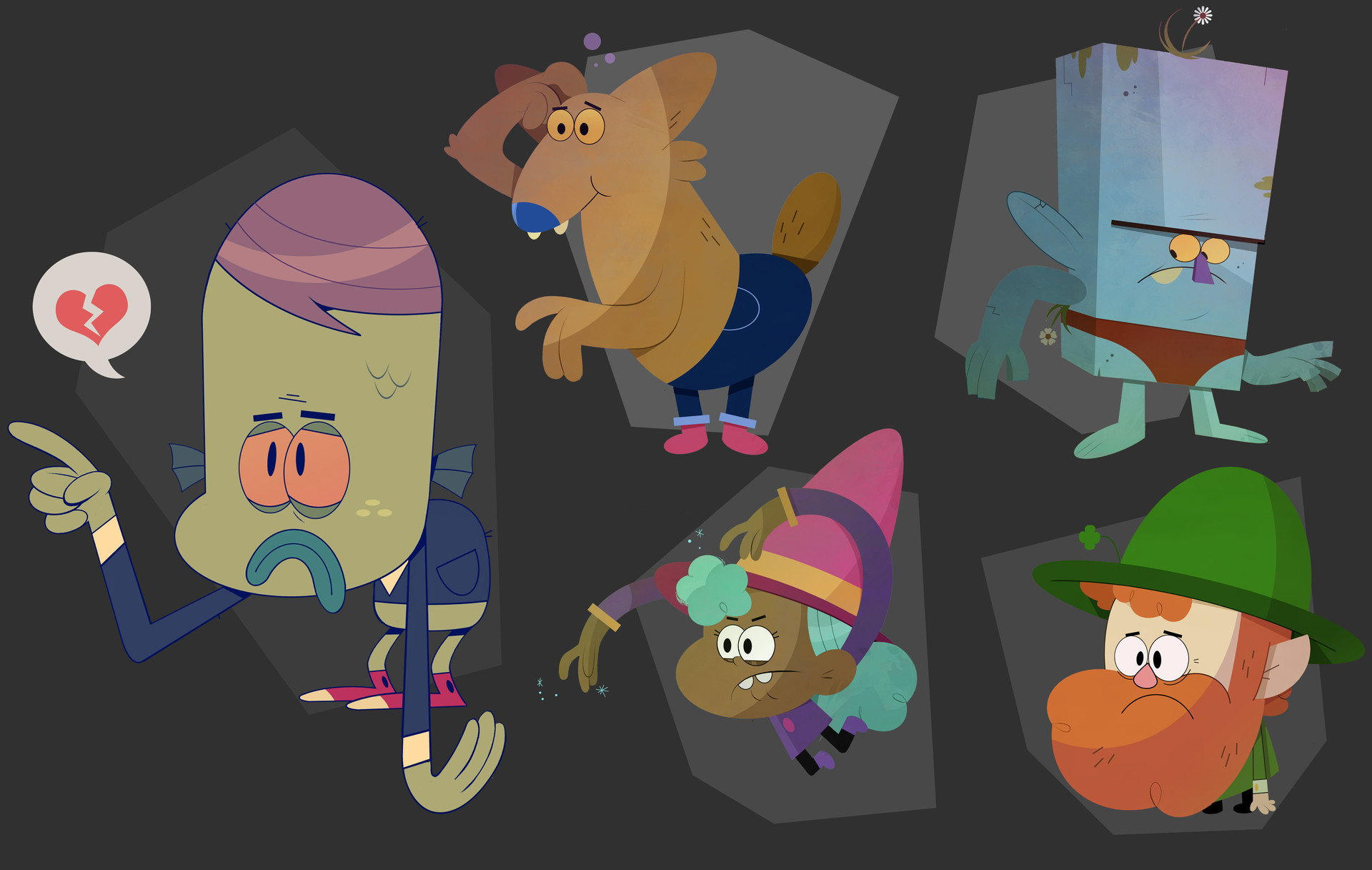 ArtStation - Monster Sheets 1-8