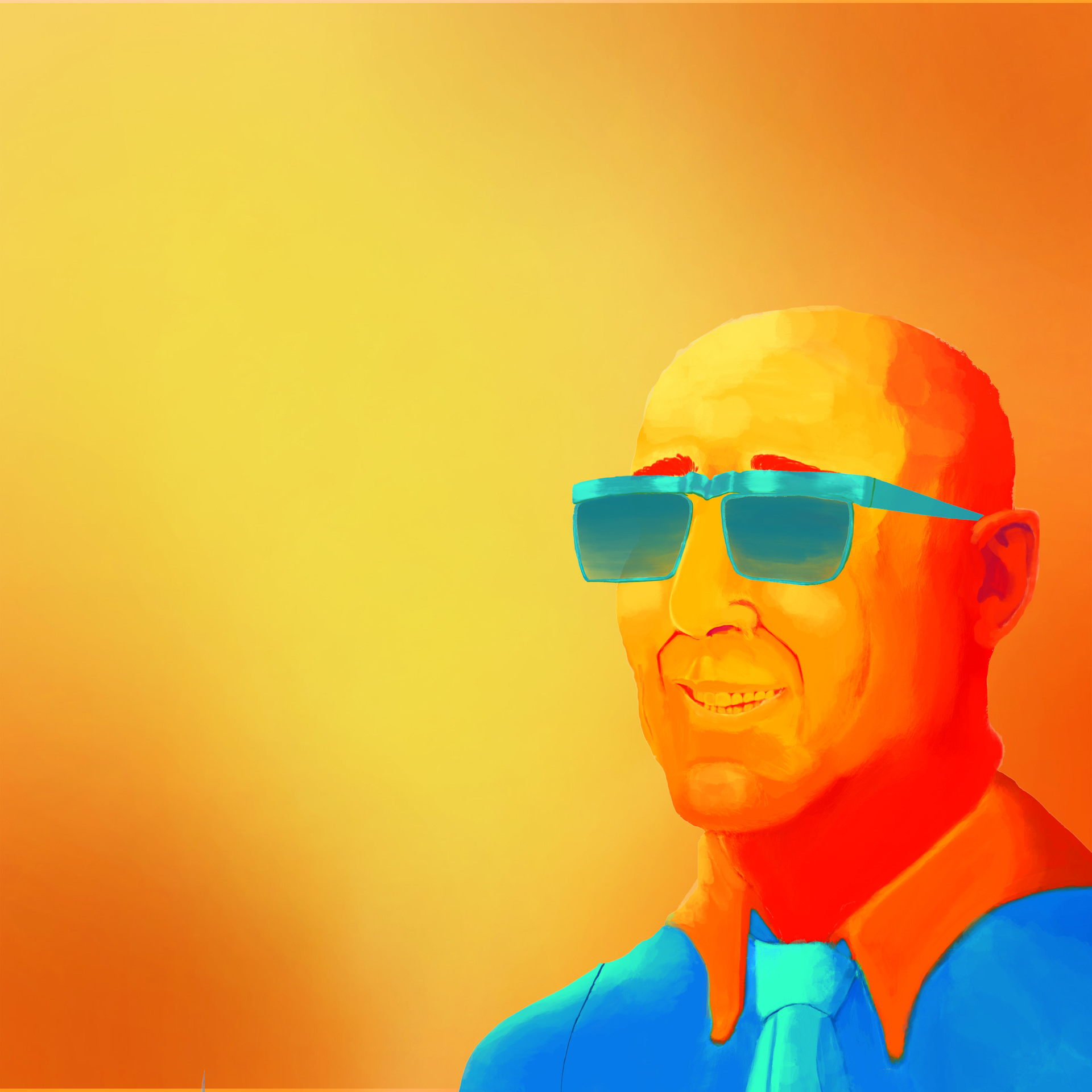 ArtStation - Paul Shaffer Portrait