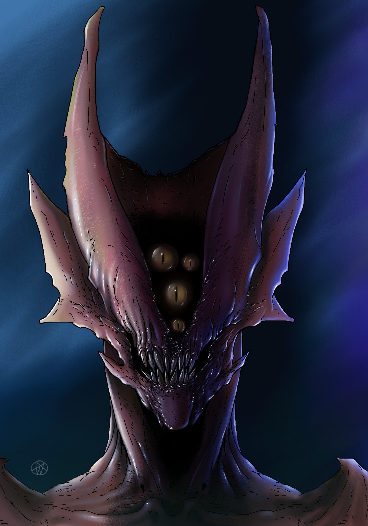 ArtStation - Demon from the void dimension