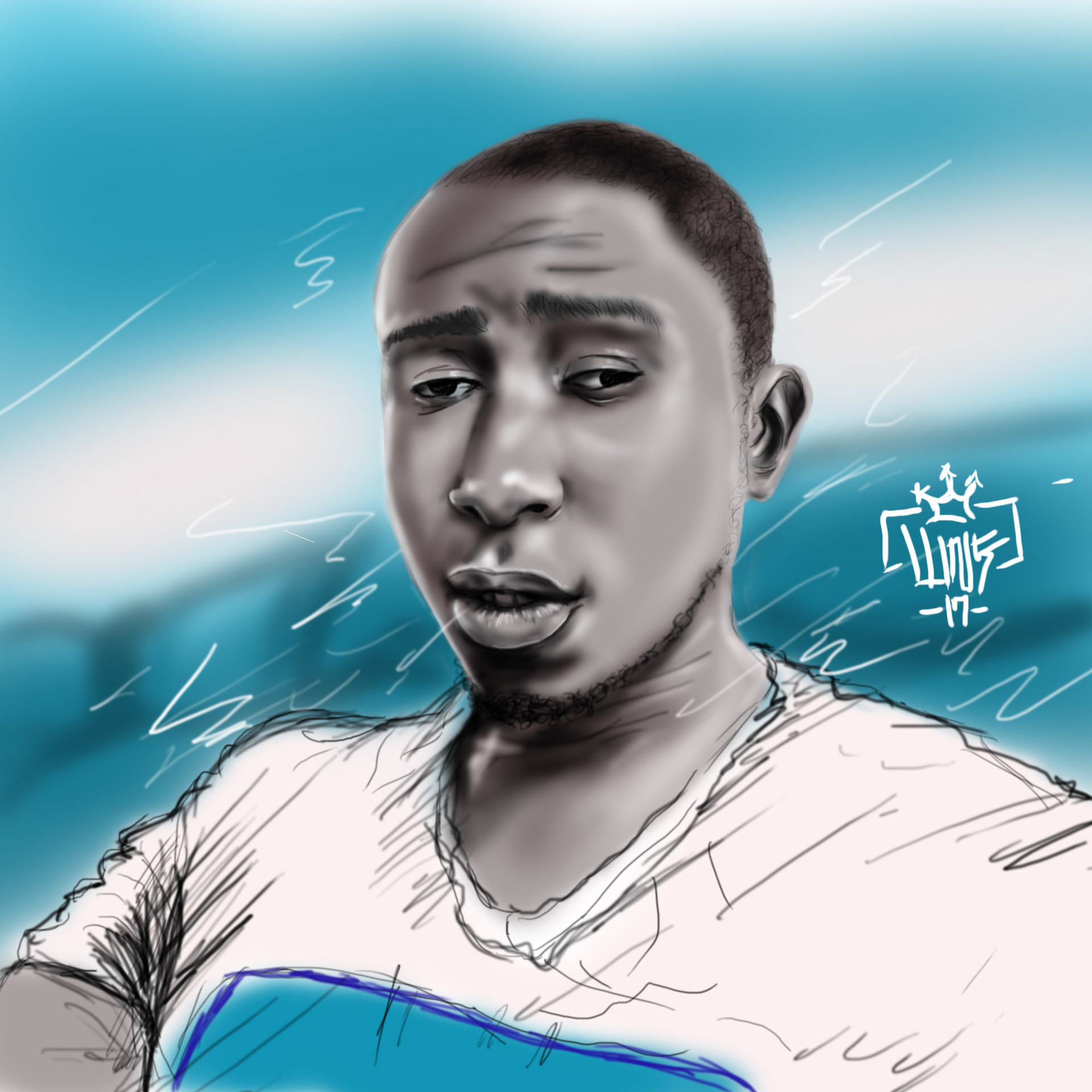 ArtStation - Simple Male Portrait