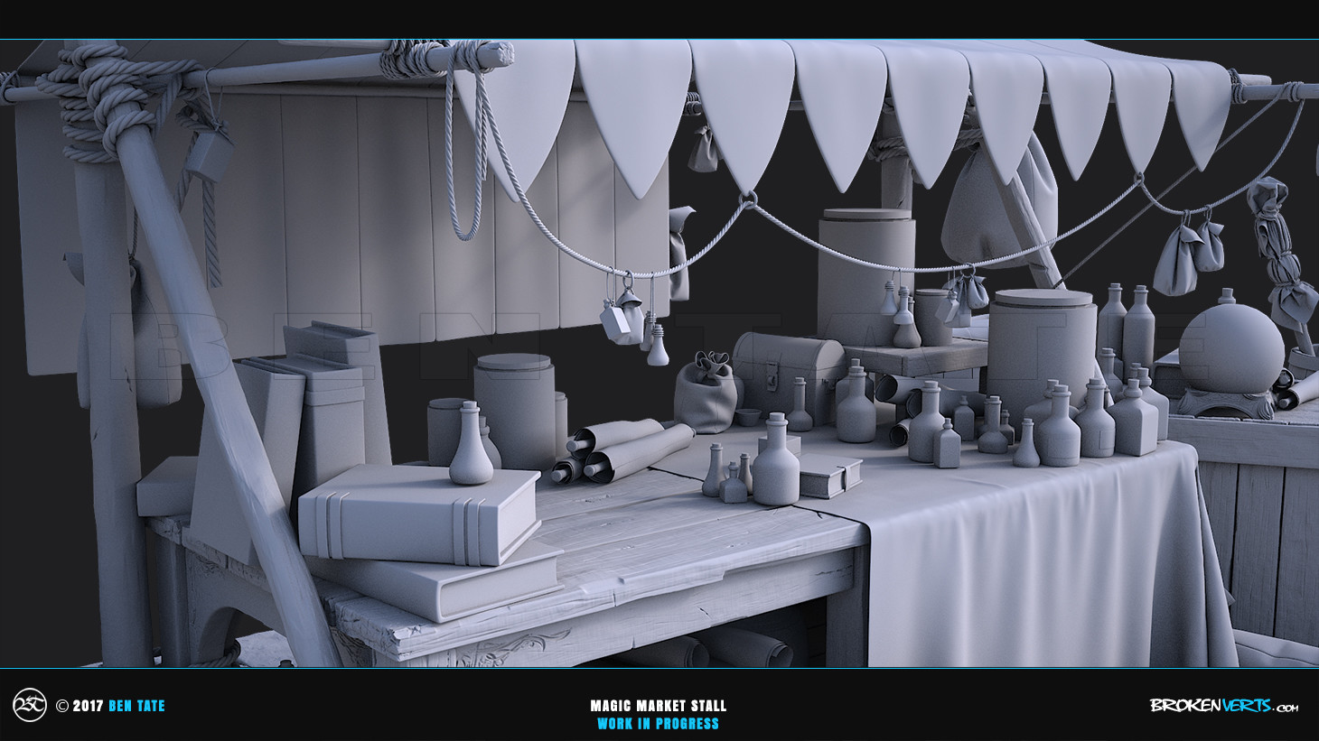 Ben Tate - Magic Market Stall - WIP