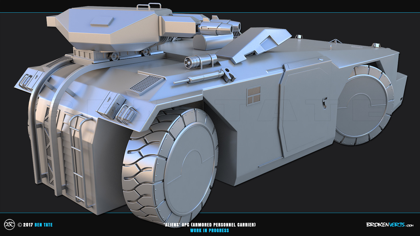 Ben Tate - Aliens APC - WIP