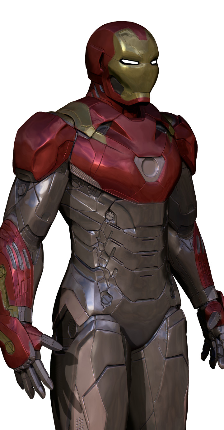 how to draw iron man mark 47