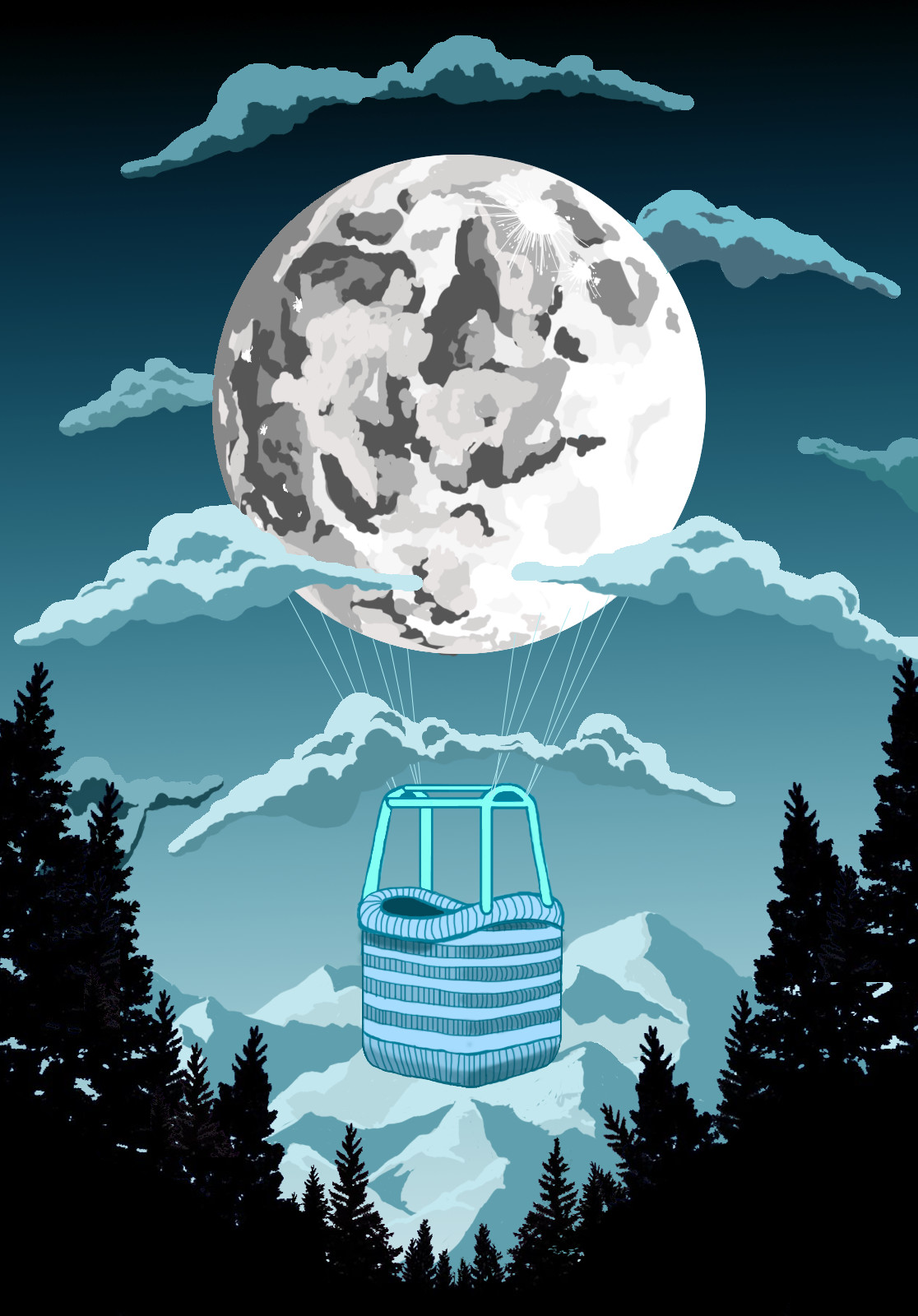 ArtStation - Moonlight Dream