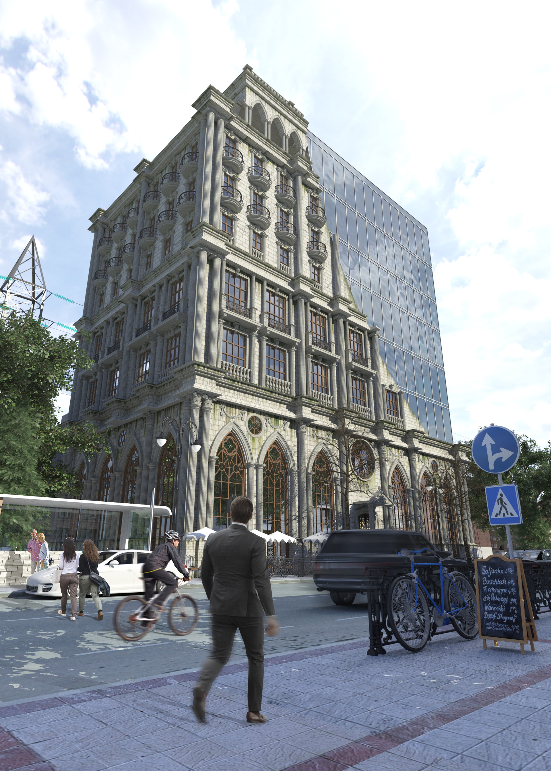 ArtStation - New Classic building